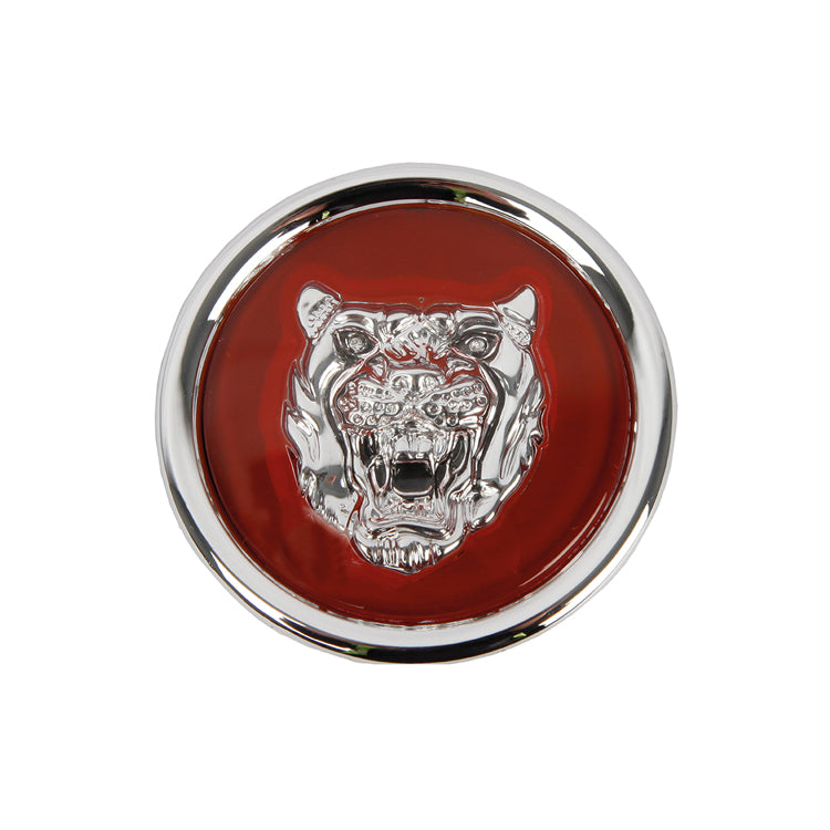 Road Wheel Centre Badge - Silver/Ruby, Road Wheel Centre Badge - Chrom ...