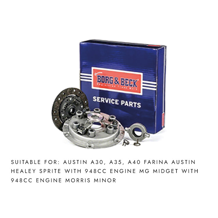 3 Piece Clutch kit - Austin Healey Sprite, MG Midget, Morris minor 948 ...