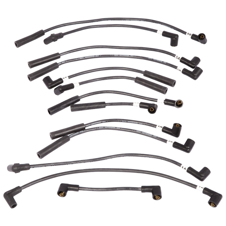 Plug Lead Set, Ignition Plug Lead Set - Rists Style. Supplied With Coi ...